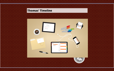 Thomas' Timeline by