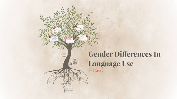 Gender Differences in Language Use by on Prezi