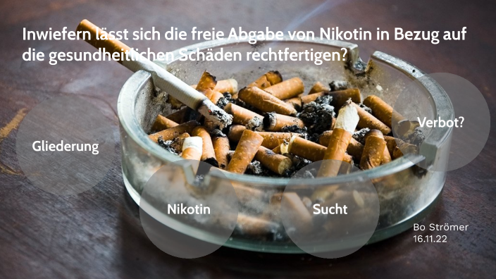 Nikotin by Bo Strömer on Prezi