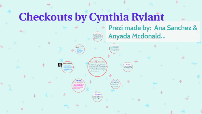 Checkouts by Cynthia Rylant by on Prezi