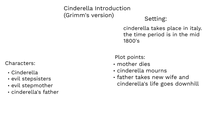 Cinderella Analysis by doran kimbrew on Prezi