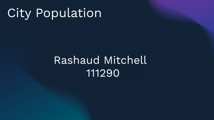 Dallas, TX Population by Rashaud Mitchell on Prezi
