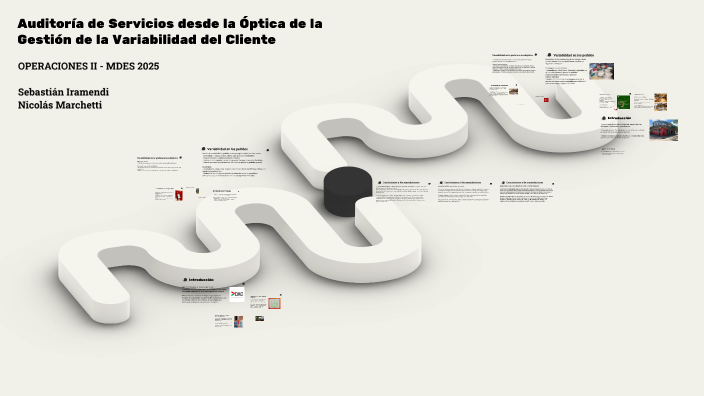 Auditoría de Servicios desde la Óptica de la Gestión de la Variabilidad ...