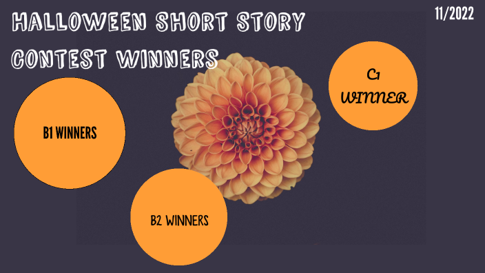 Halloween Short Story Contest Winners by María Isabel Oliver López