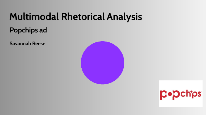 Multimodal Rhetorical Analysis by Savannah Reese on Prezi