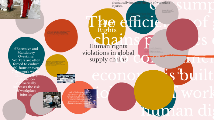The hidden cost of consumption The efficiency of global supply chains ...