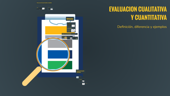 EVALUACION CUALITATIVA Y CUANTITATIVA by Javier Santana on Prezi