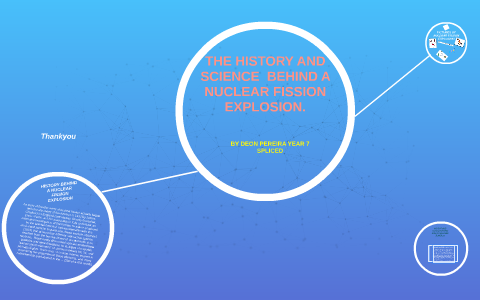 THE HISTORY AND SCIENCE BEHIND A NUCLEAR FISSION EXPLOSION. by Deon ...