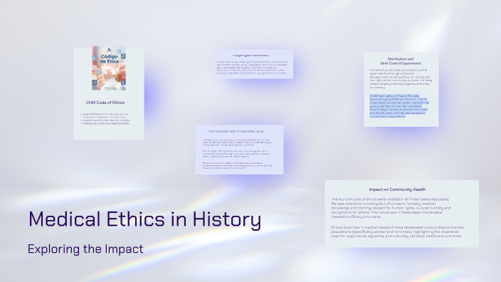 Medical Ethics in History by Helena Olson on Prezi
