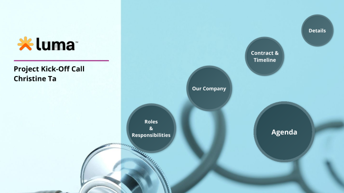 Luma Health Client Delivery Manager Project Kick Off by Angela Chang on ...
