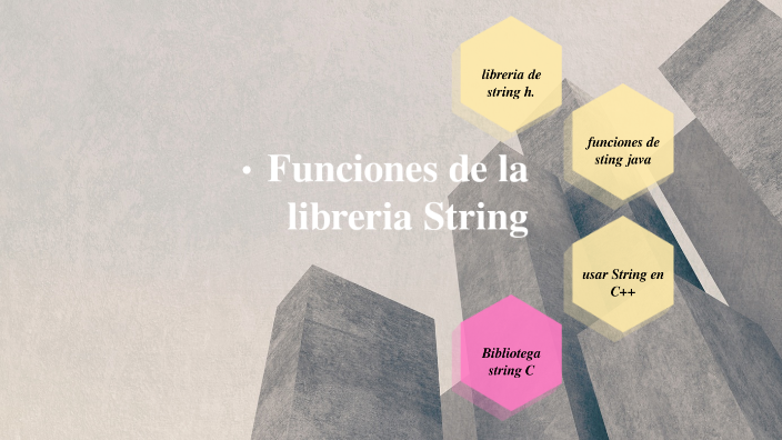 Funciones de la libreria String by Lu Mont on Prezi