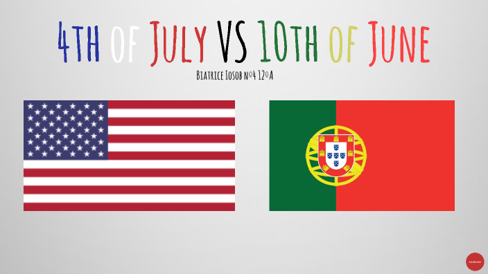 4th of July VS 10th of June by Biatrice Iosob on Prezi