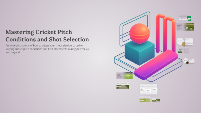 Mastering Cricket Pitch Conditions and Shot Selection by Milan Jordaan ...