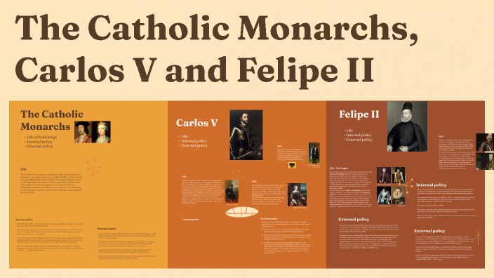 The Catholic Monarchs, Felipe II and Carlos V by Icíar Bafe on Prezi