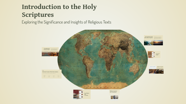 Introduction to the Holy Scriptures by on Prezi