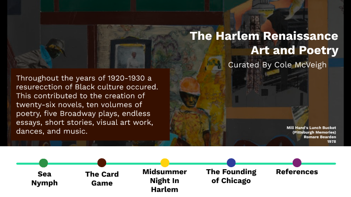 The Harlem Renaissance - Art and Poetry by Cole McVeigh on Prezi