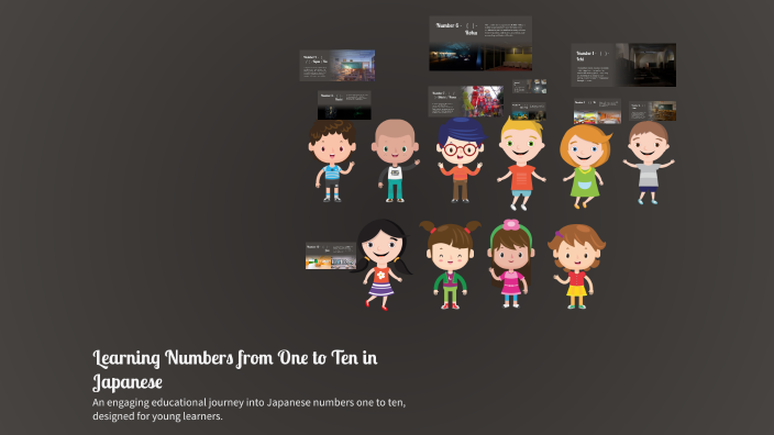 Learning Numbers from One to Ten in Japanese by Katena 300 mg on Prezi