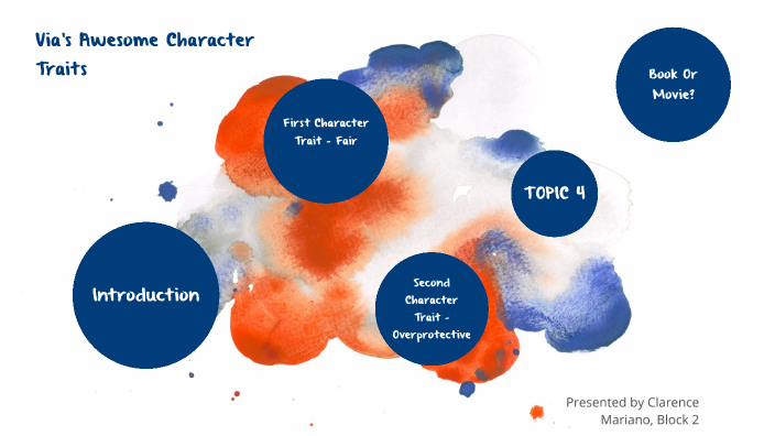 Via s Awesome Character Traits Literary Analysis By Yakup Pala