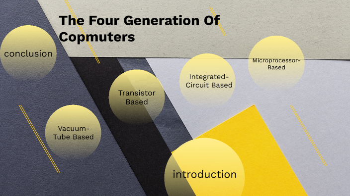 The Four Generations Of Computers by Roudha Almulla on Prezi