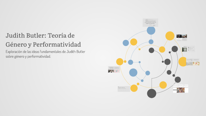 Judith Butler Teoría De Género Y Performatividad By Santiago Olaya