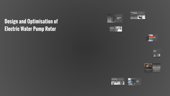 Design and Optimisation of Electric Water Pump Rotor by Mika van Loo on ...