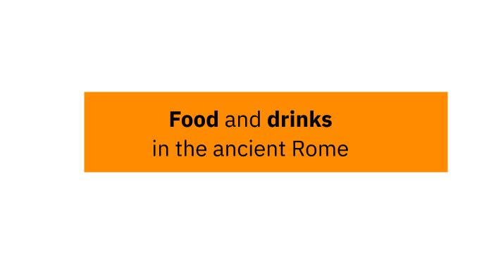 The Romans ate three meals: breakfast, called ientaculum: they eat ...