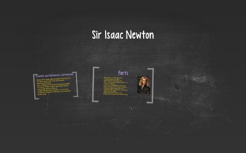 Sir Isaac Newton by elizabeth culliton