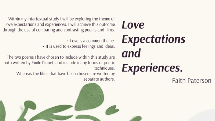 English Poetry Intertextual Study by Faith Paterson on Prezi