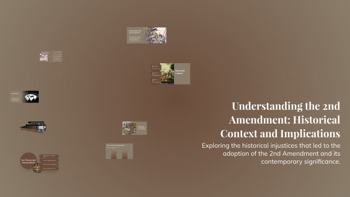 Understanding the 2nd Amendment: Historical Context and Implications by ...