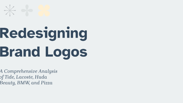 Redesigning Brand Logos by V P Gupta on Prezi