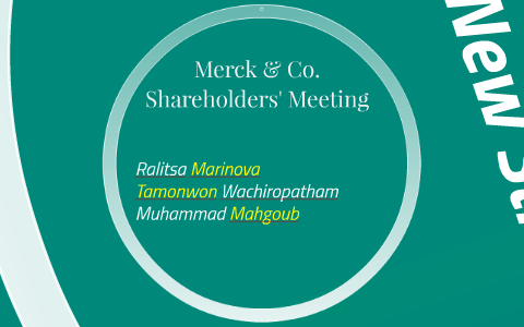 Merck Strategic Management by Muhammad Mahgoub on Prezi