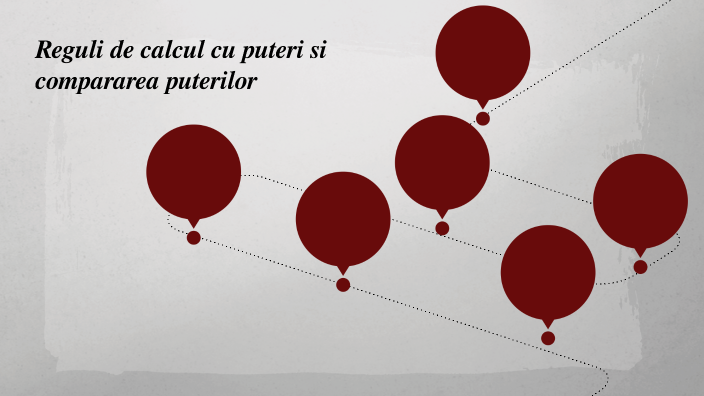 Reguli de calcul cu puteri si compararea puterilor by MIRCEA-ADRIAN ...