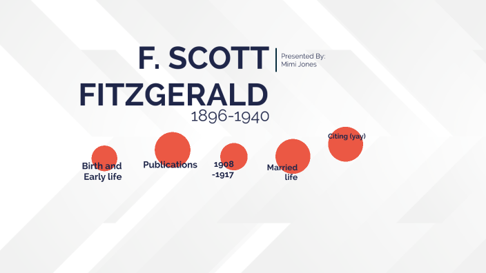 F. Scott Fitzgerald by Mimi Jones on Prezi