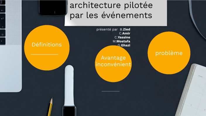 architecture pilotée par les événements by Amir Chaari
