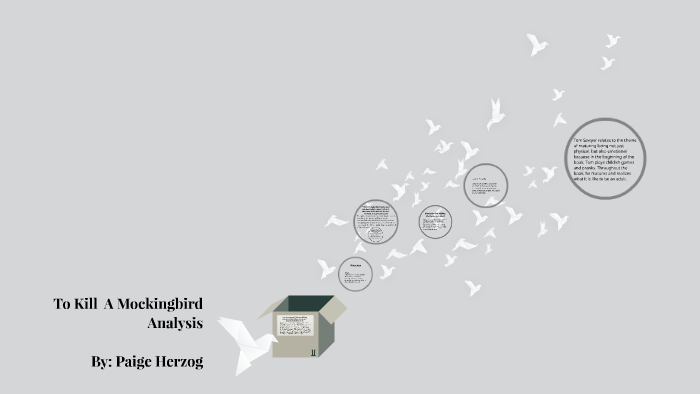 To Kill A Mockingbird Analysis by Paige Herzog on Prezi
