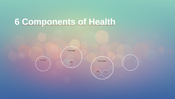 6 Components of Health by antwan flowers on Prezi
