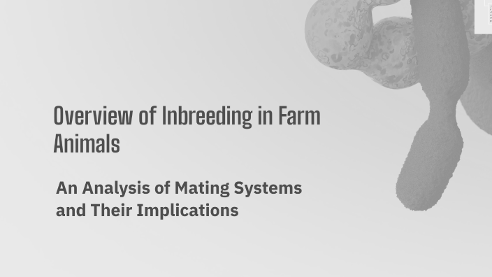 Overview of Inbreeding in Farm Animals by Mena Abdo on Prezi