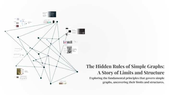 The Hidden Rules of Simple Graphs: A Story of Limits and Structure by ...
