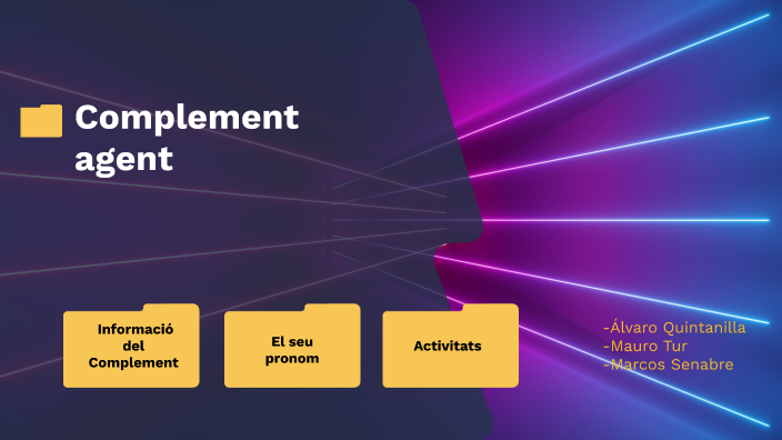 Complemento agente by Marcos Senabre on Prezi
