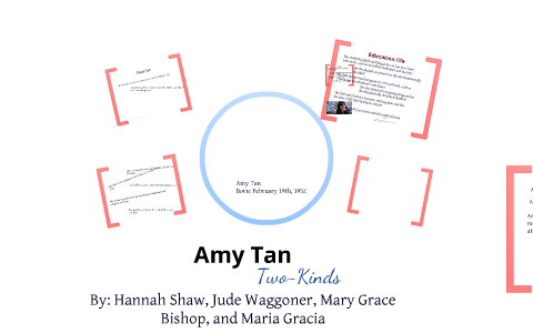 Amy Tan "Two-kinds" by Hannah Shaw on Prezi
