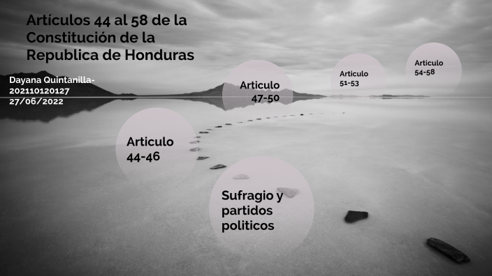 Articulo 44-58 de la Constitución de Honduras by Nicolle Quintanilla on ...