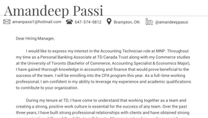 Accounting CV by Aman Passi on Prezi Design