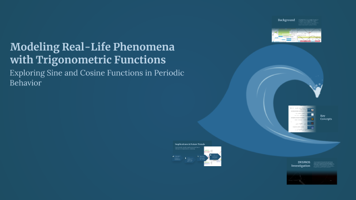 Modeling Real-Life Phenomena with Trigonometric Functions by Ahmad Akel ...