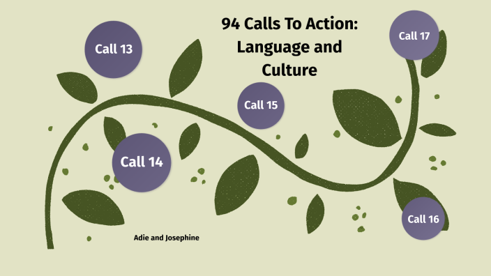 94 Calls To Action by Josephine Olinski on Prezi