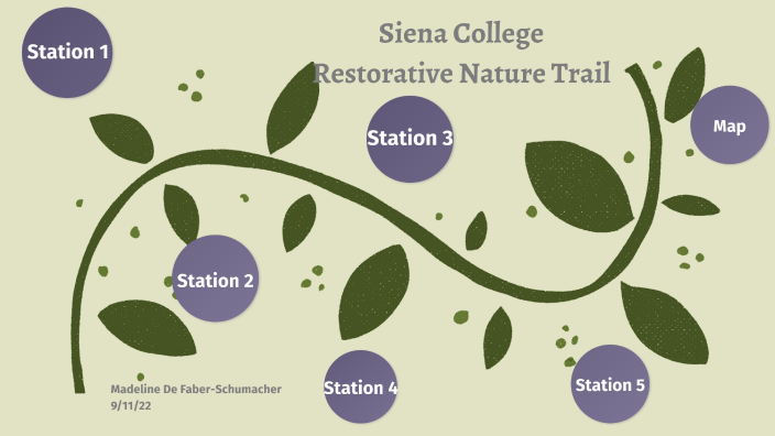 Siena Restorative Nature Trail by Madeline De Faber-Schumacher on Prezi