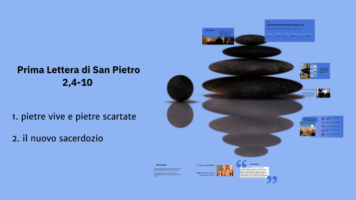 La Prima Lettera di San Pietro 2,4-10 by saw win on Prezi