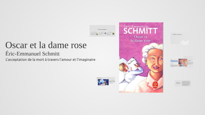 Oscar et la dame rose by Carlos Almeida Almeida on Prezi