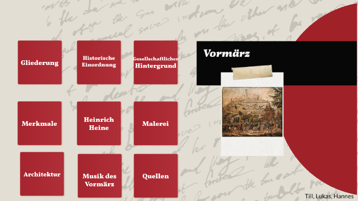 Vormärz Literaturepoche by Lukas Volz on Prezi