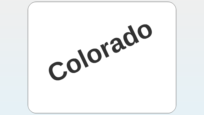 Thomas' trip to Colorado by Thomas leal on Prezi