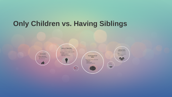 Only Children vs. Having Siblings by Marley Hellenbrand on Prezi
